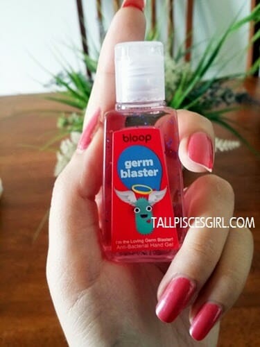 Review: Bloop Germ Blaster (Anti-Bacterial Hand Gel) | TallPiscesGirl